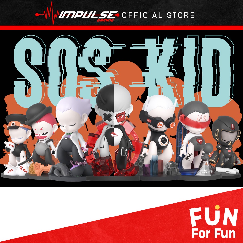 Fun for Fun SOS Kids Series 2 [Blind Box / Full Case] 灾难小孩第二代 [盲盒 / 端盒 ...