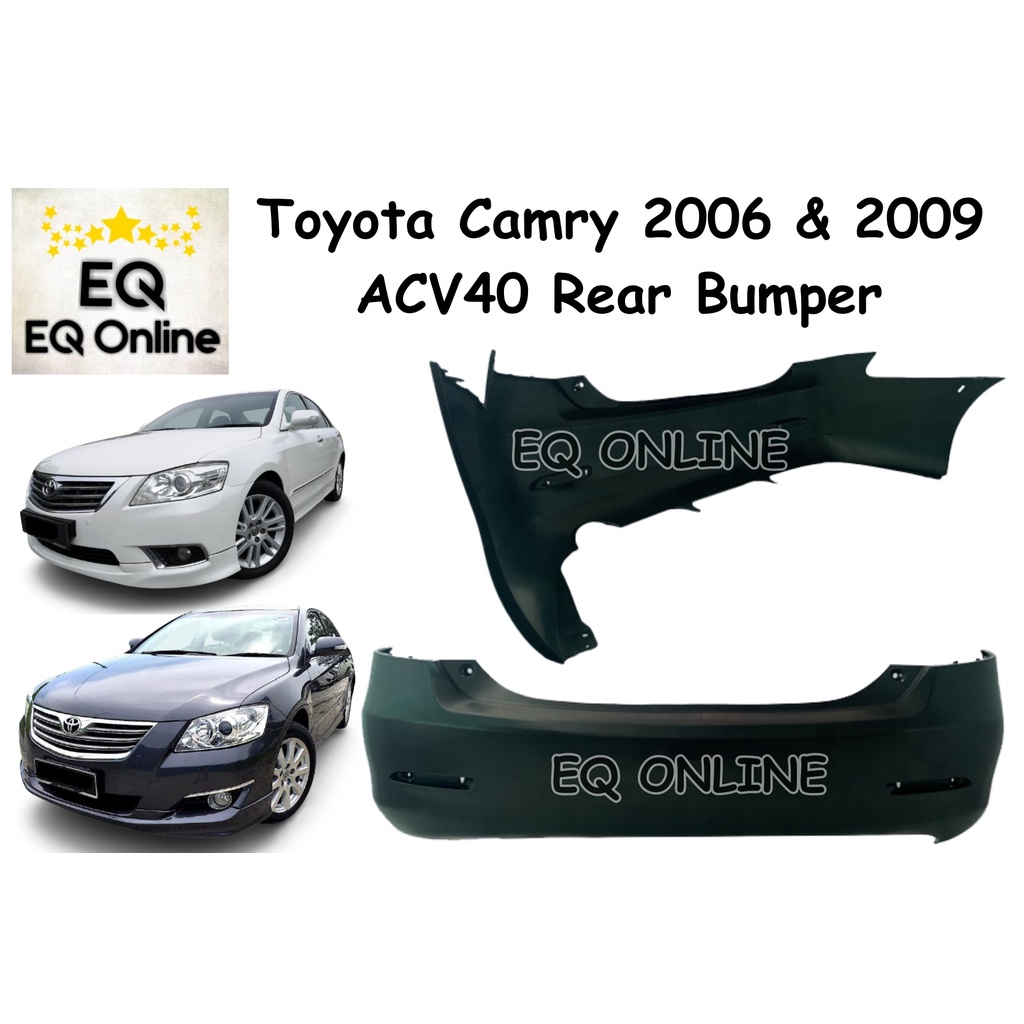 Toyota Camry 2006 & 2009 ACV40 Rear Bumper PP Plastic Malaysia (BUMPER ...