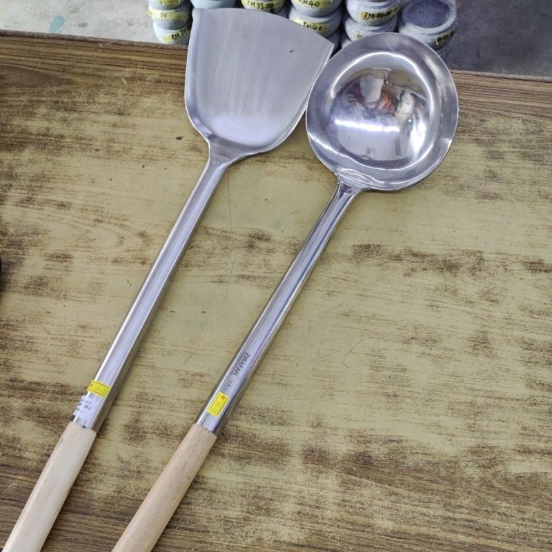 Sudip(Tebal)/Senduk(Tebal) panjang/Turner Ladle (Extra long)Senduk ...