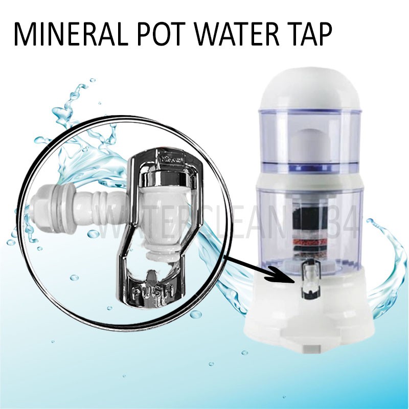 MINERAL POT WATER TAP / WATER TAP FOR ALL MINERAL POT WATER FILTER ...