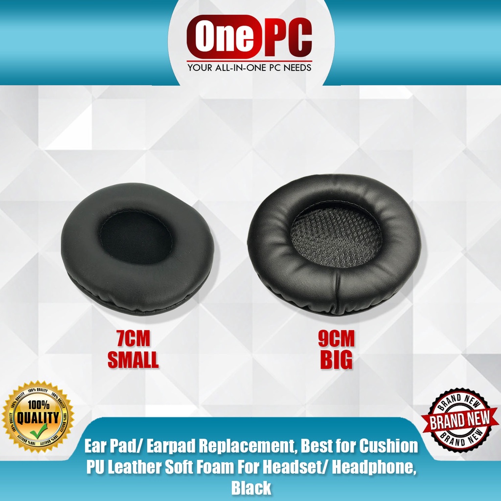 Ear Pad/ Earpad Replacement (1-PC per ORDER), Best for Cushion Leather ...