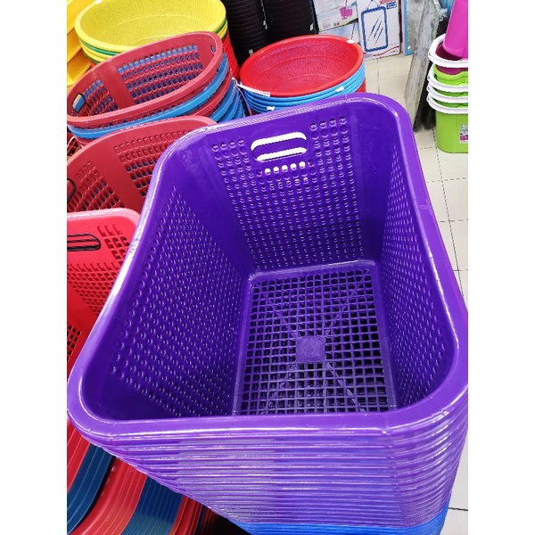 Plastic Basket/bakul pinggan/bakul sayur/Bakul baju/Plastic tray/basket ...