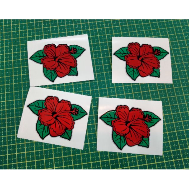 STIKER KERETA MOTOR. STIKER BUNGA RAYA | Shopee Malaysia