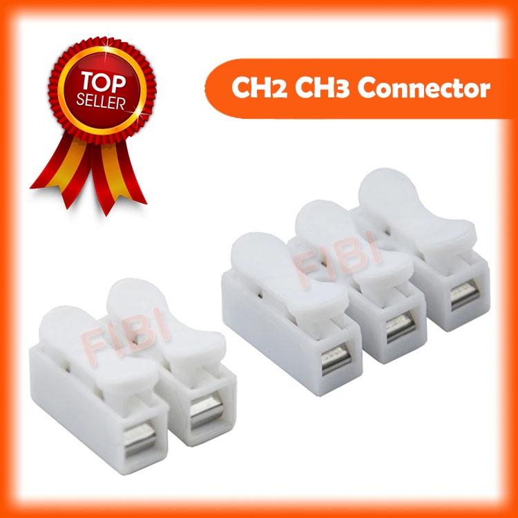Ch2 Ch3 Fast Wire Connector Reusable Terminal Block Safe Spring Quick