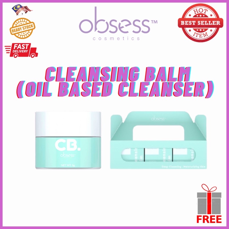 💥 CLEANSING BALM OBSESS 💥(READY STOCK) - Cuci makeup/Cleanser/Whitehead ...