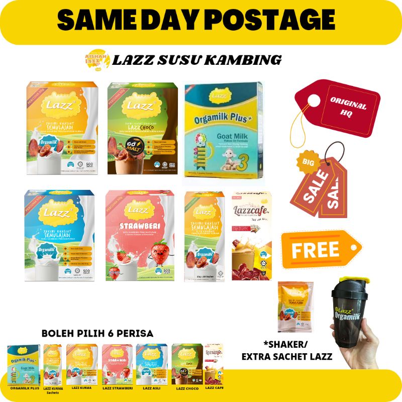 LAZZ SUSU KAMBING ORI DIRECT HQ | Shopee Malaysia
