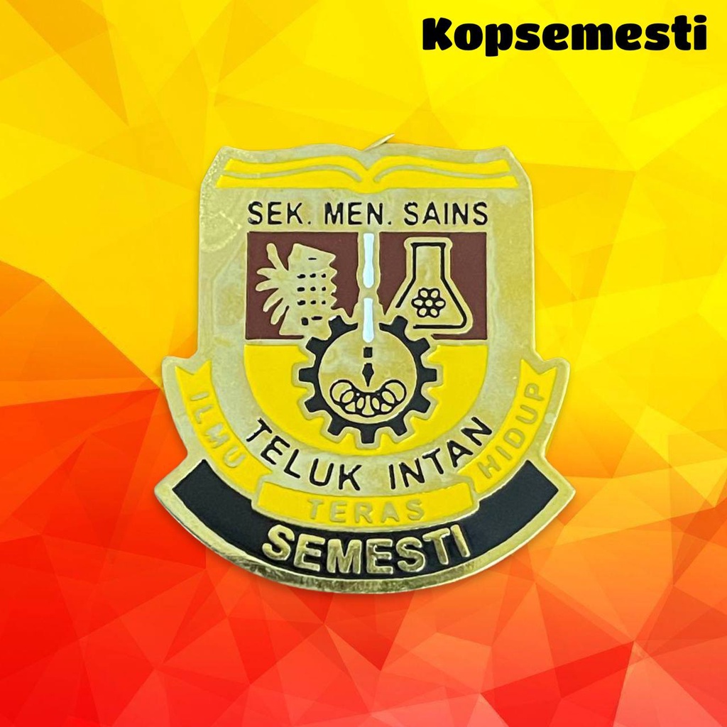 Lencana Besi Semesti | Shopee Malaysia