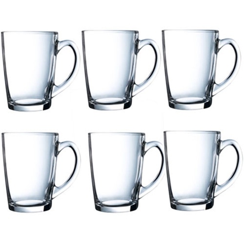 Luminarc New Morning 6pc 320ml Mug - N5611 | Shopee Malaysia