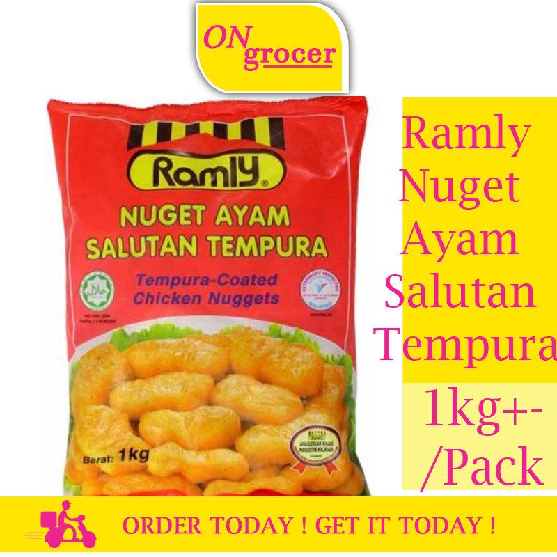 A0953 - Ramly Nuget Ayam Salutan Tempura - 1kg+-/Pack | Shopee Malaysia