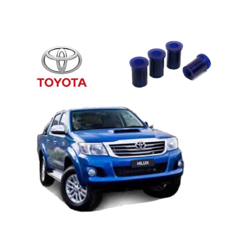 Toyota hilux vigo Kun25 kun26 spring bush longer silicone (1set 4unit ...