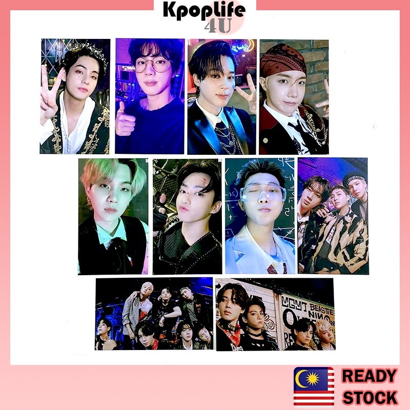 Kpop BT Boys Photocard Set Butter Album Photo Card BT Selfie 2R Photo ...