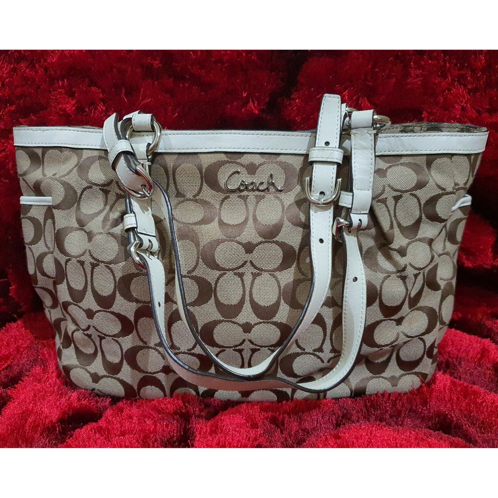 Coach woman tote bag(second hand) | Shopee Malaysia