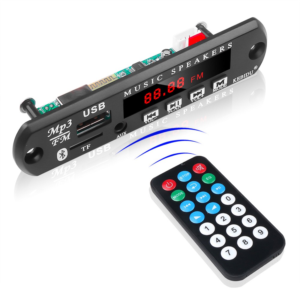 9V-12V Car MP3 WMA Decoder Board Audio MP3 Music Player USB Player TF ...