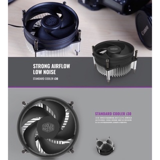 Cpu Fan Cooler Master i30 CPU Cooler Intel LGA 1156 / 1155 / 1151 ...