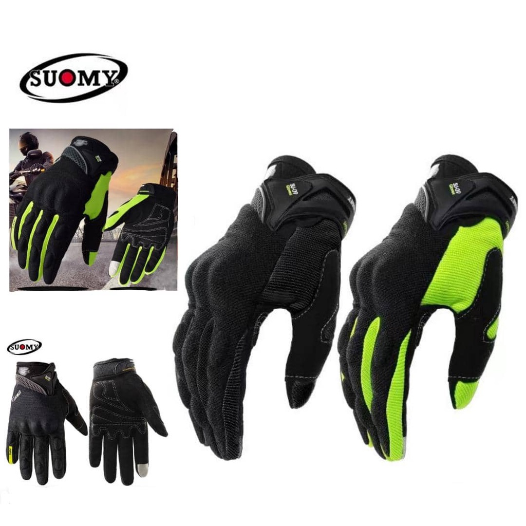 SUOMY GLOVE FOR RIDING MOTORCYCLE GLOVE SUOMY RACING MOTORBIKE ...