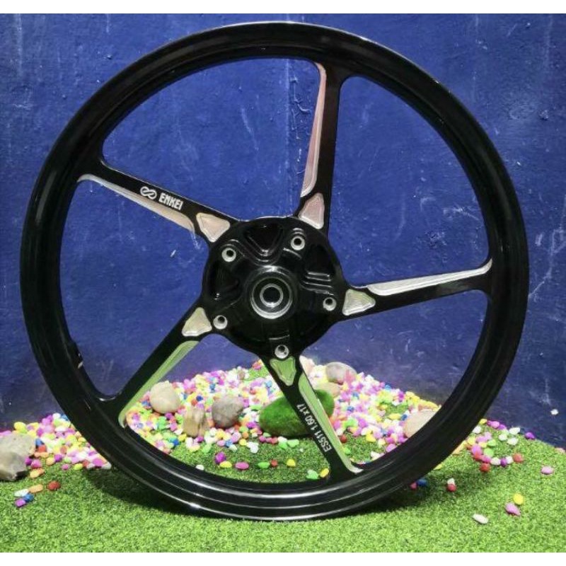 ENKEI FG 511 (FREE BEARING BUSH) SPORT RIM-LIMITED EDITION-(1.4F/1.6) Y15/Y125Z/LC135 5S (RIM ...