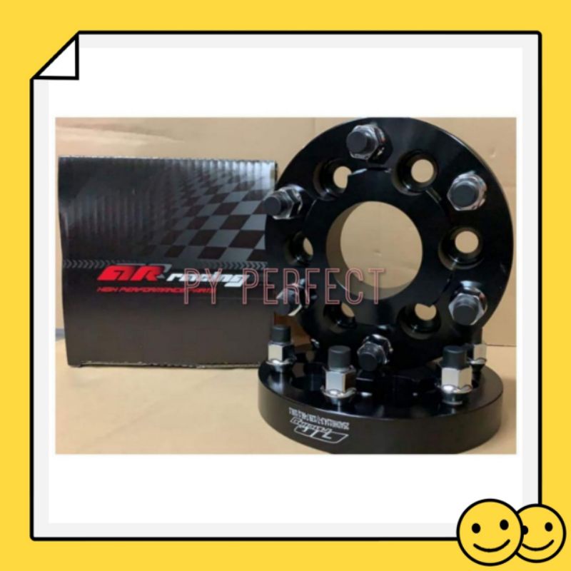 AR RACING Nissan Navara convert Hilux 25mm Wheel Rim Spacer 6Hole PCD ...