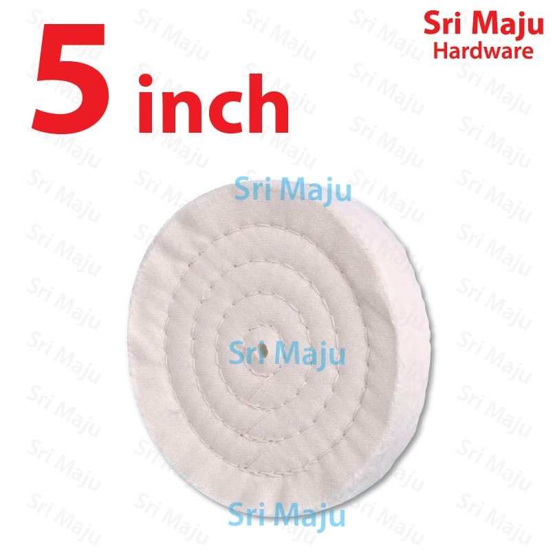 MAJU Quality Cloth Wheel 50L Fine Cotton Muslin Sisal Buff Cleaning ...