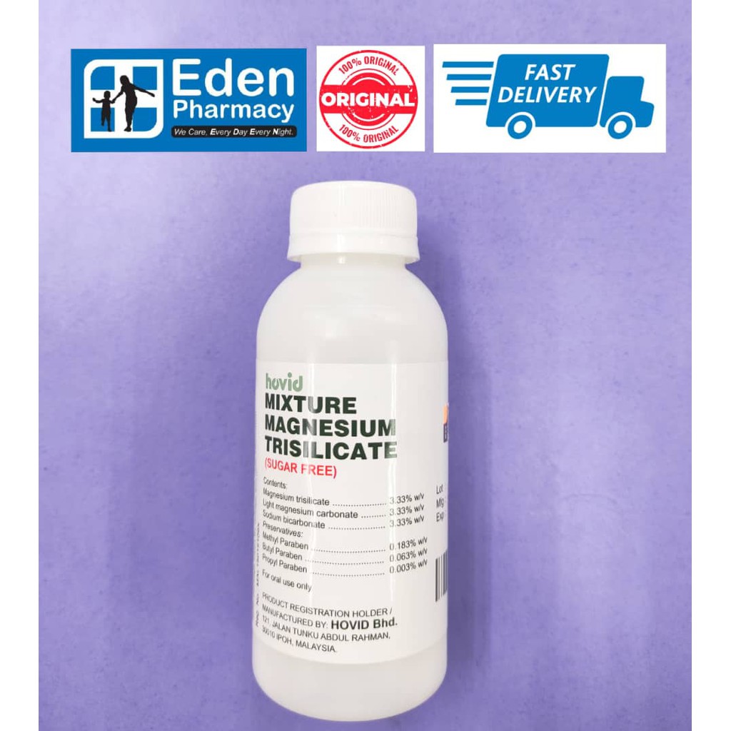 Hovid MMT Mixture Trisilicate ( Sugar Free ) | Shopee Malaysia