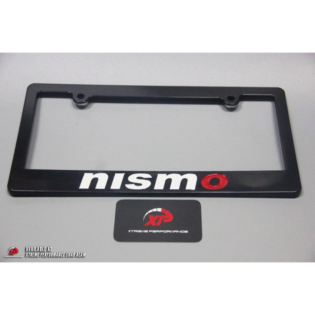 FRAME NOMBOR PLATE 28CM X 10CM NISMO | Shopee Malaysia