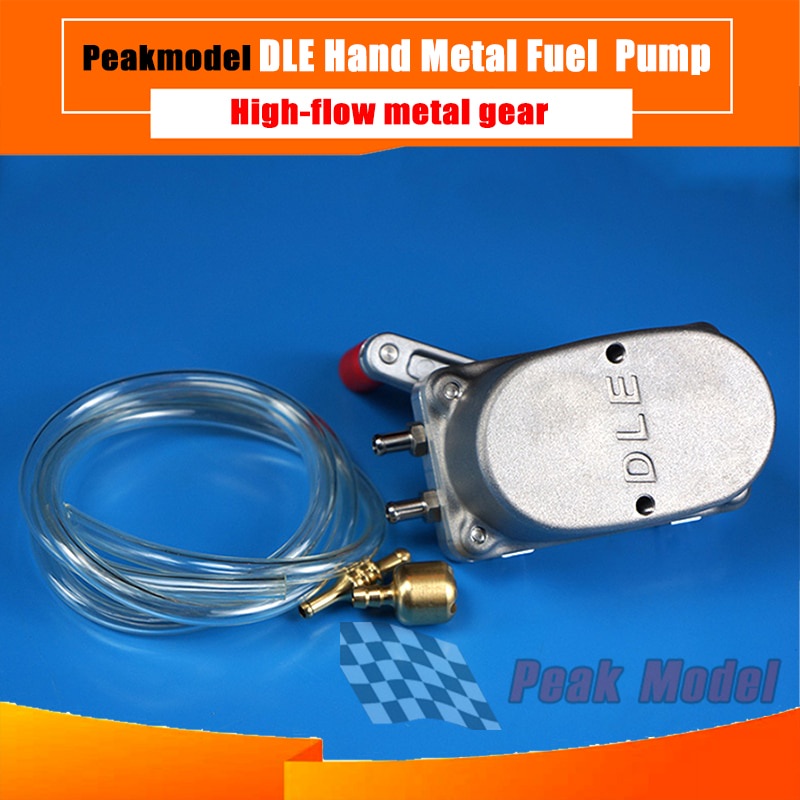 DLE Hand Fuel Pump High Flow Metal Gear Oil Pump for RC Airplane model ...