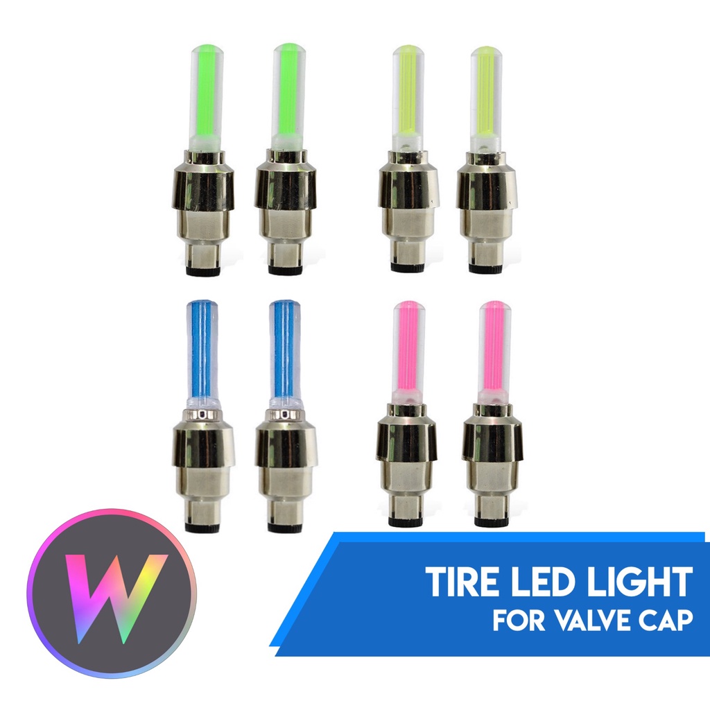 Led Light for Bike Tire Valve (1 Pair) | Shopee Malaysia