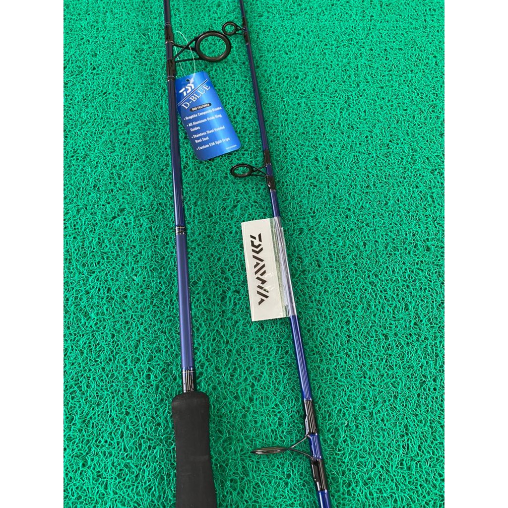 Daiwa 2020 D-Blue Spinning Fishing Rod Incl Hard Paper Tube Joran ...