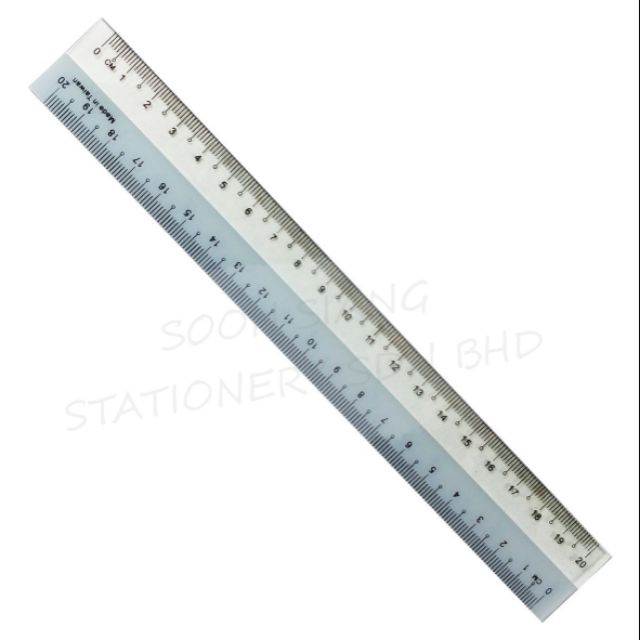 Plastic Straight Ruler / Pembaris Pelajar / Soft Ruler 30cm | Shopee Malaysia