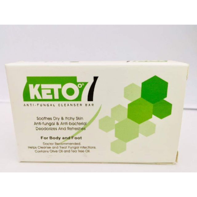 Keto 7 Antifungal Cleanser Bar | Shopee Malaysia