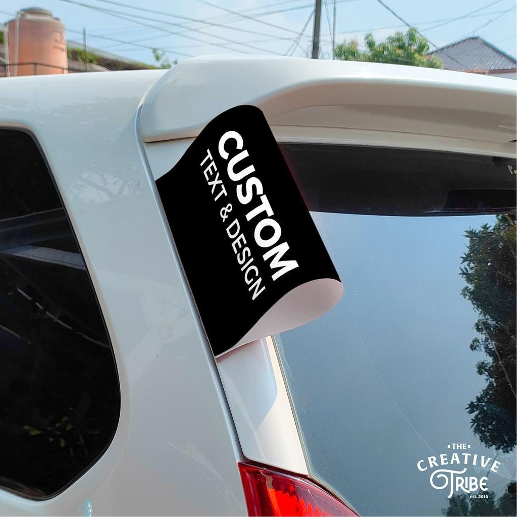 CUSTOM - Car Tag Label - Trunk Door Cover Variations - Viral Lego Car ...