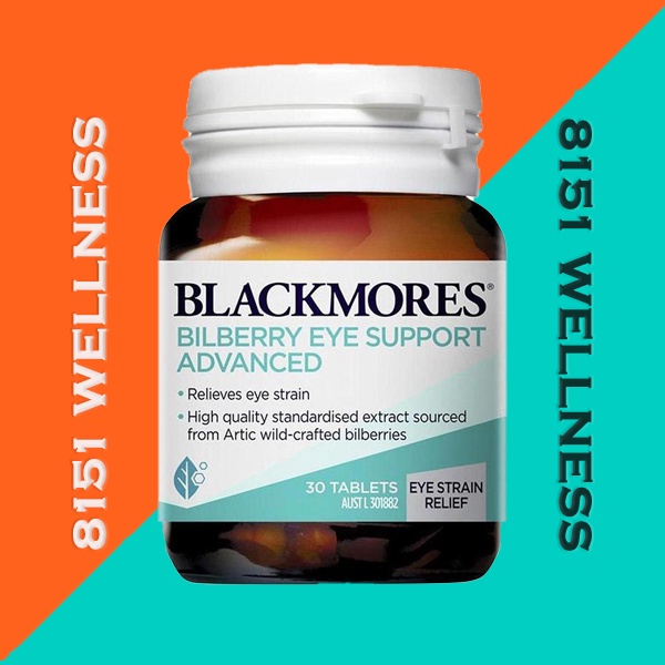 Blackmores Bilberry Eye Support Advanced ( 30 Tablets ) | Shopee Malaysia
