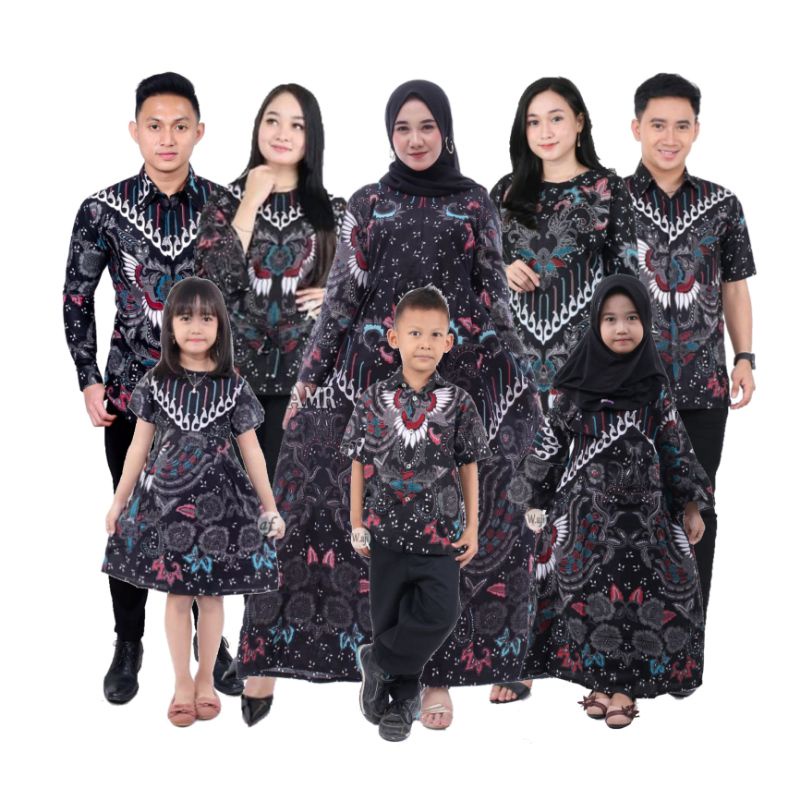 PUTIH The Latest modern Family batik couple batik set couple batik ...