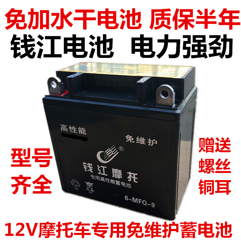 【包邮】Diamond leopard motorcycle battery maintenance-free battery general ...