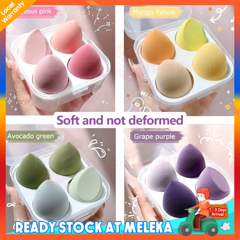 Makeup Sponge Beauty Sponge Puff Makeup Brush Set Face Cosmetic Puff ...