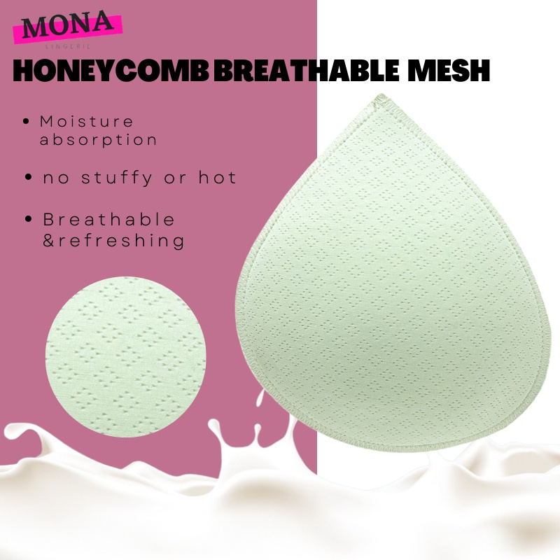 Bra Pad Inserts Latex Foam Paddings Push Up Bra Thick Pad Multiple Use ...