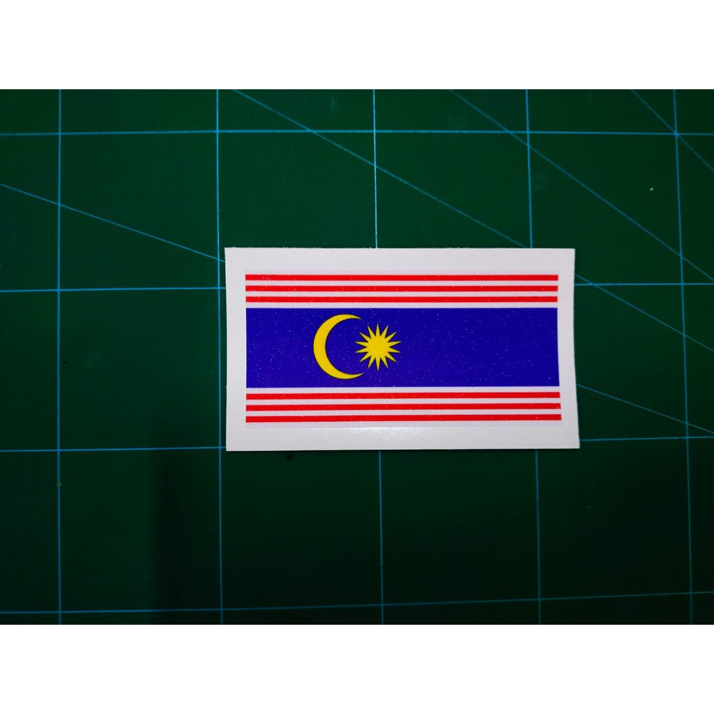 code47 - 10x5cm - STICKER BENDERA NEGERI DI MALAYSIA WATERPROOF - READY ...