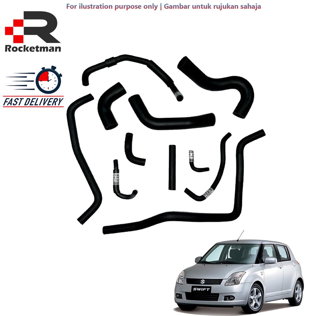 OEM RADIATOR HOSE SET SUZUKI SWIFT 1.5 RS415 | Shopee Malaysia