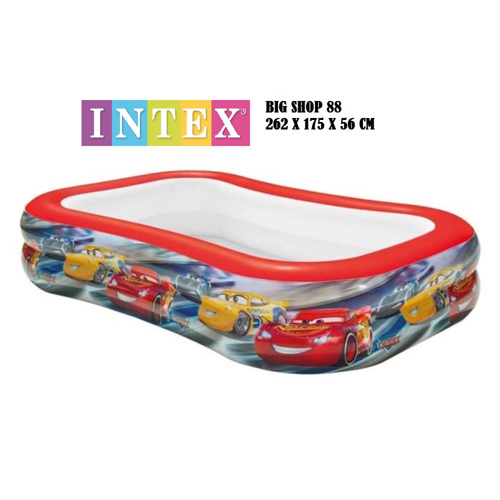 Intex ORIGINAL DISNEY CARS Swimming Pool | Shopee Malaysia
