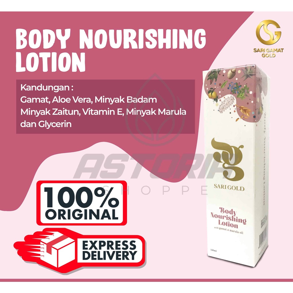BODY NOURISHING LOTION Sari Gamat 150ml | Shopee Malaysia