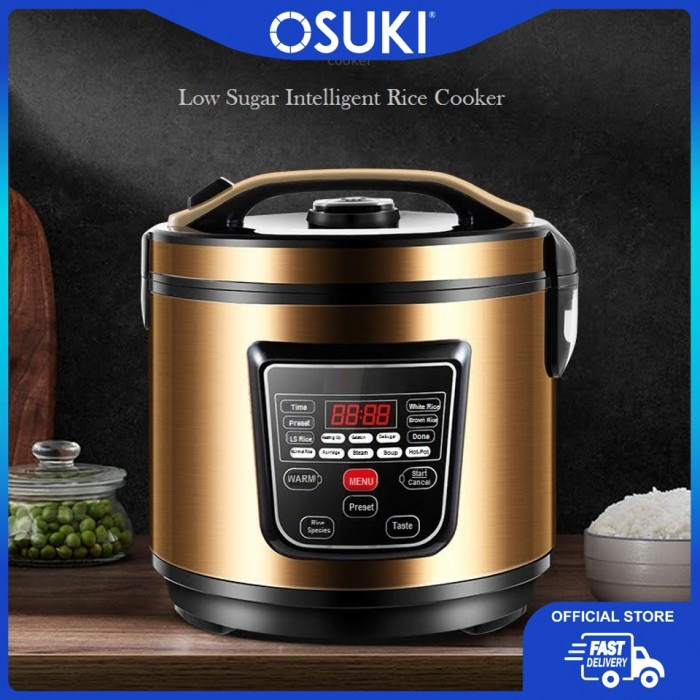 OSUKI Smart Rice Cooker 2 In 1 (3L) | Shopee Malaysia