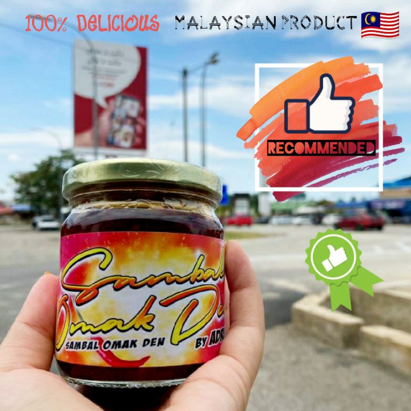💥HQ💥 SAMBAL PENYET OMAK DEN (310 g) Freshly Homemade | Shopee Malaysia