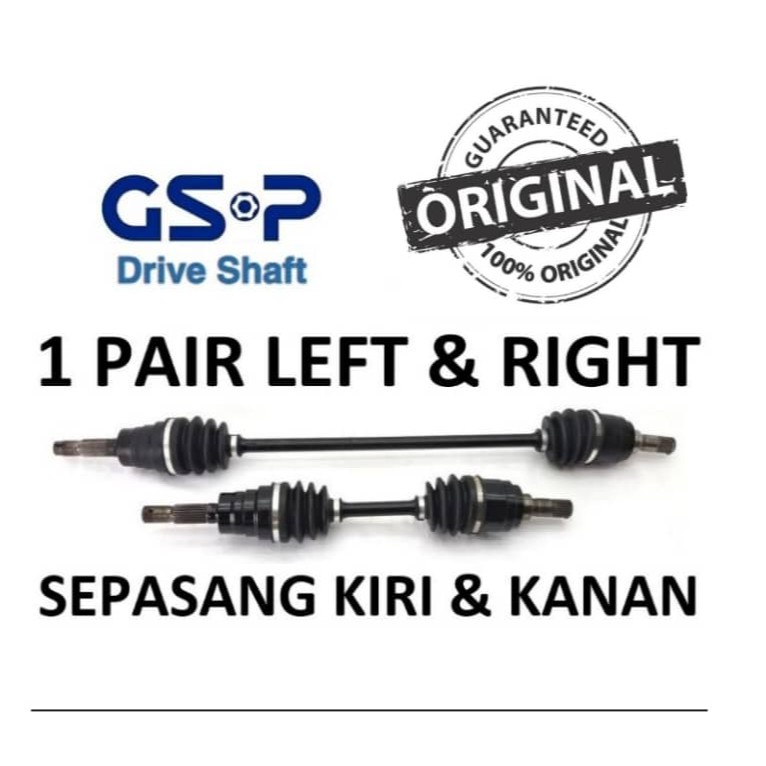 PERODUA VIVA & KELISA & KENARI DRIVE SHAFT 1SET 2PCS (LEFT & RIGHT) GSP ...