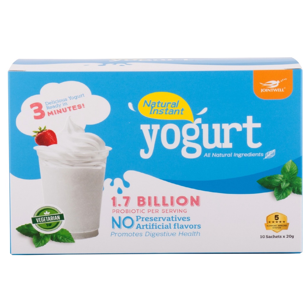JOINTWELL Natural Instant Yogurt (20g x 10 Sachets) | Shopee Malaysia