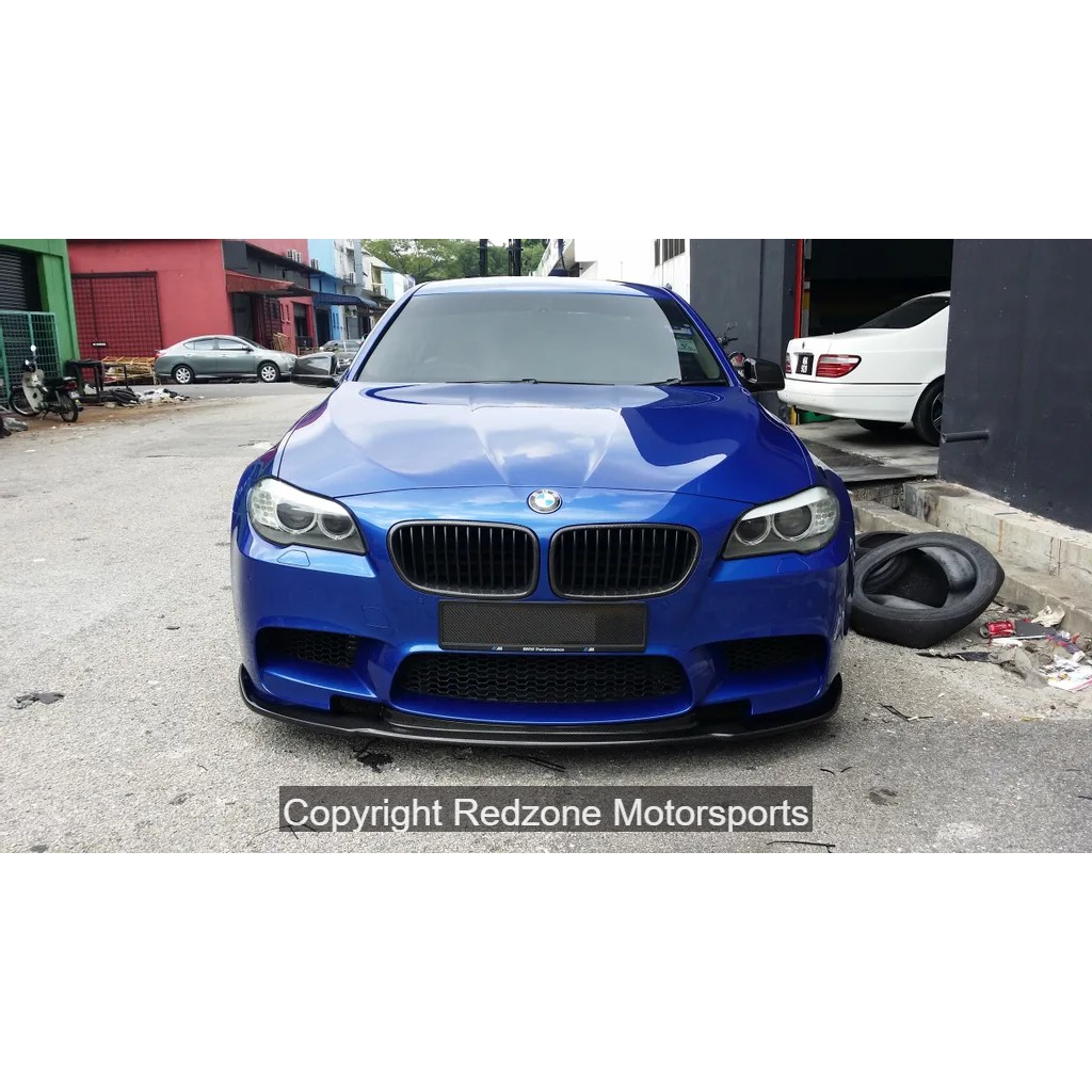 BMW F10 Hamann carbon fiber front lip for M5 model | Shopee Malaysia