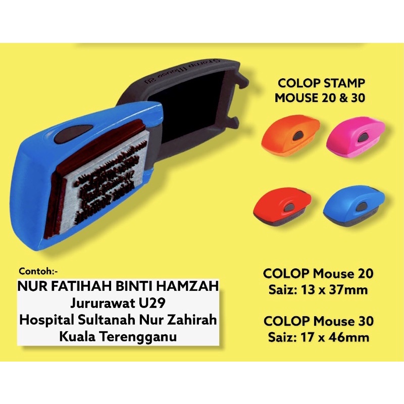 SIAP SEGERA‼️ RUBBER STAMP / COP GETAH | Shopee Malaysia