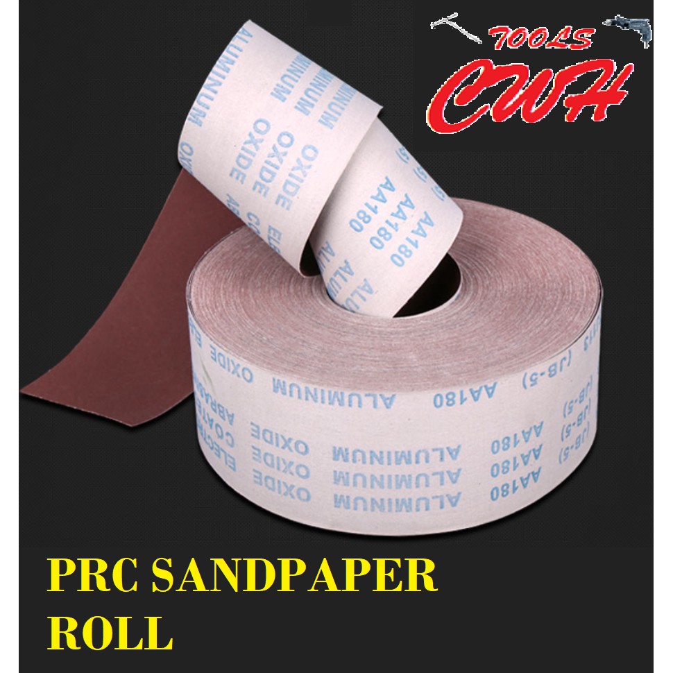 CLOTH SAND PAPER ROLL KERTAS PASIR GULUNG GELUNG ABRASIVE ABBRASIVE ...