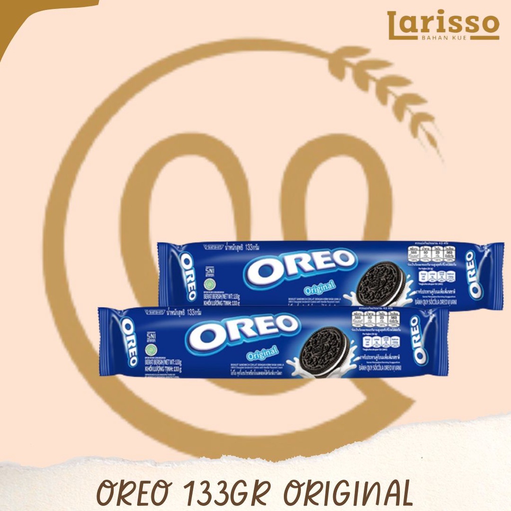 Oreo Biscuit SANDWICH ORIGINAL 133GR CREAM VANILLA | Shopee Malaysia