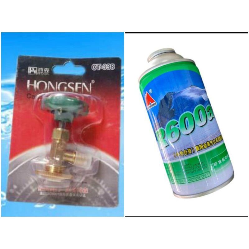 Refrigerator Gas 134a gas/ R600a gas / R22 gas with Cap Valve [Ready Stock) | Shopee Malaysia