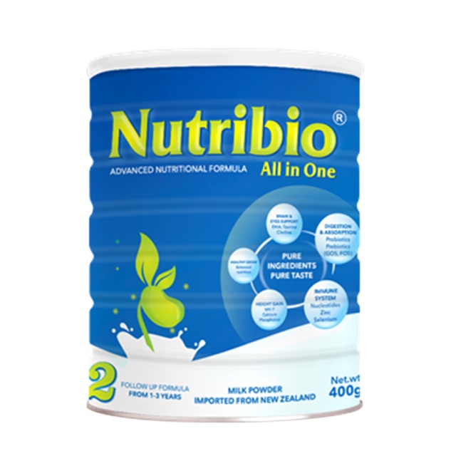 Nutribio All in one Milk 2 Type 900g (For Children 1-3 Years Old) | Shopee Malaysia