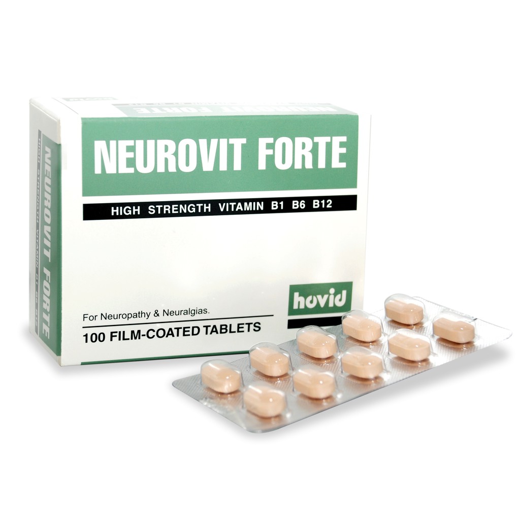 HOVID NEUROVIT FORTE TAB 100's | Shopee Malaysia